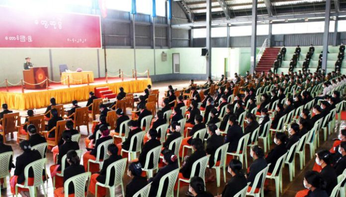 미얀마 국가관리위원회 부위원장 Soe Win 연설 - AD Shofar